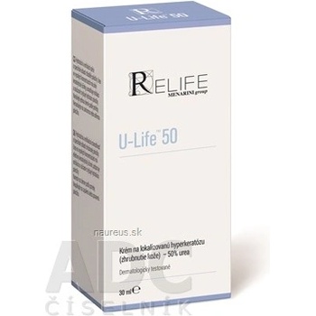 Relife U-Life 50 Krém ohraničená hyperkeratóza 50% urea 30 ml - Heureka.sk