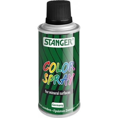 Akrylová barva ve spreji Stanger Color Spray 150 ml zelený tmavě od 89 Kč - Heureka.cz