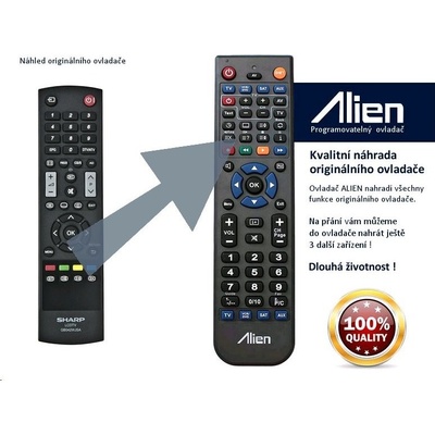Dálkový ovladač Alien Sharp GB042WJSA od 298 Kč - Heureka.cz