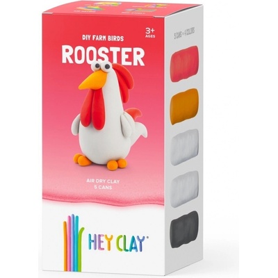 Sonstige Verlage Plastová hmota Hey Clay Rooster - Heureka.sk
