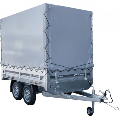 UNITRAILER SOLID 250/2 DMC 750 kg s nosným kolem, rámem H-1400 a šedým ...