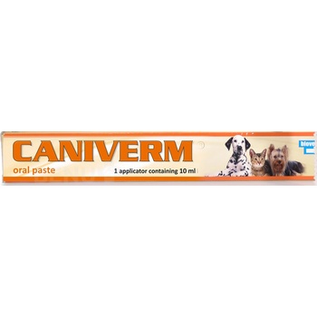 Caniverm perorální pasta 10 ml od 359 Kč - Heureka.cz