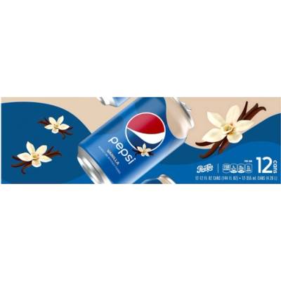 PepsiCo Inc. Pepsi Vanilla karton 12 x 355 ml - Heureka.cz