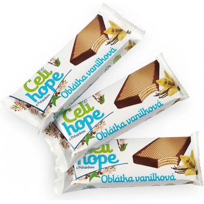 Celi Hope Oplatka s vanilkovou náplní 35 g od 17 Kč - Heureka.cz