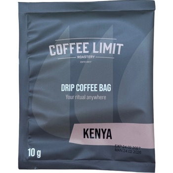 COFFEE LIMIT DRIP COFFEE BAG Kenya Sakami Gloria 10 g od 18 Kč - Heureka.cz