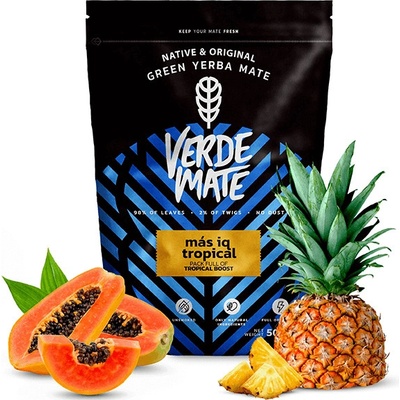 Verde Mate Green Mas IQ Tropical Yerba Maté 500 g - Heureka.cz