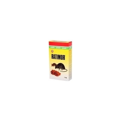 Rodenticid Unichem Ratimor granule 1 kg 5x200 g - Heureka.cz