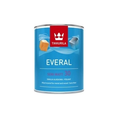 Tikkurila Everal Semi Matt [30] 2,7 l hedvábný matt - Heureka.cz