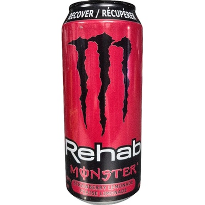 Monster Energy Recover Rehab Raspberry Tea 458 ml - Heureka.cz