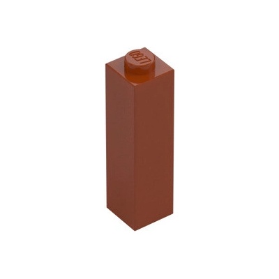 LEGO® 14716 Kostka 1 x 1 x 3 Tmavá Oranžová - Heureka.cz