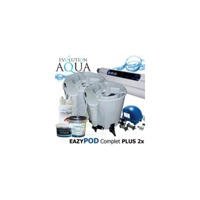 Evolution Aqua DOUBLE EAZY POD COMPLETE PLUS, 2XEAZY POD, EVO 110, AIRTECH 70 L, BAKTERIE EA ...