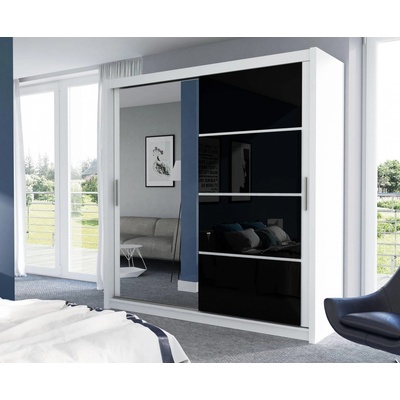 Stolar Brandon 203 biela / čierny lesk od 400 € - Heureka.sk