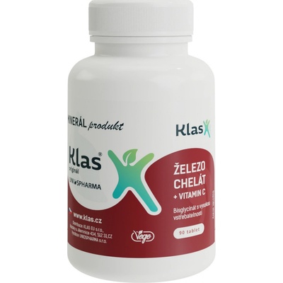 Klas Železo Chelát 90 tabliet od 8,03 € - Heureka.sk