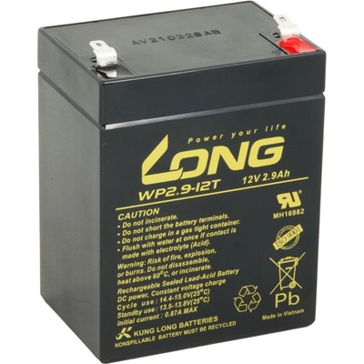 Long F1 WP2.9-12T 12V 2,9Ah od 398 Kč - Heureka.cz