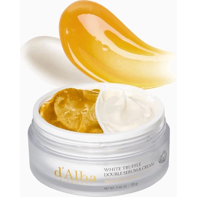 d'Alba - White Truffle Double Serum & Cream - Pleťový krém a sérum 2v1 ...