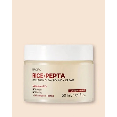 Nacific Rice Pepta Collagen Glow Bouncy Cream rozjasňující krém s rýží ...