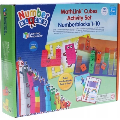MathLink Cubes Numberblocks 1 10 Activity Set od 863 Kč - Heureka.cz