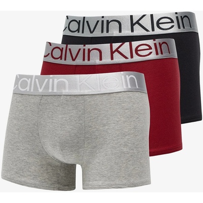 Calvin Klein reconsidered steel cotton trunk black 3 pack - Heureka.cz