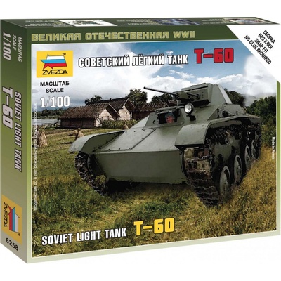 Zvezda T 60 Soviet Light Tank 1:100 od 152 Kč - Heureka.cz