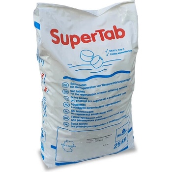 SuperTab Tabletová regenerační sůl 25 kg od 290 Kč - Heureka.cz