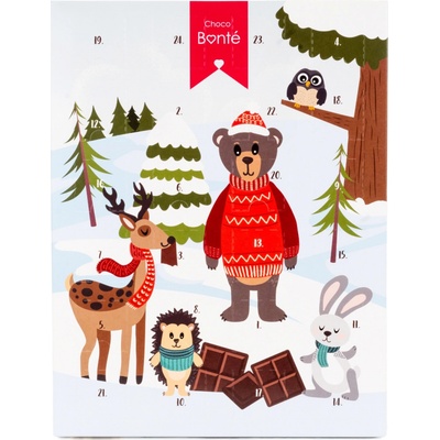 Choco Bonté Adventní kalendář s čokoládovými bonbony - Heureka.cz