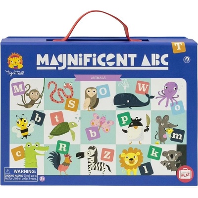Magnetická abeceda Tiger Tribe Magnificent World of ABC Animals od 675 ...