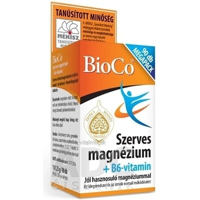 Biocel Organické Magnézium + vitamín B6 Megapack 90 tablet - Heureka.cz