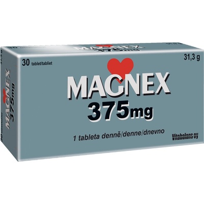 Vitabalans Magnex 375 mg 30 tabliet od 4,5 € - Heureka.sk