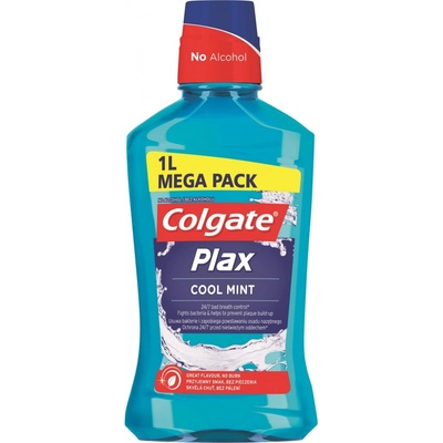 Colgate Plax Multi Protection Cool Mint bez alkoholu 1 l od 153 Kč ...