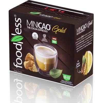 FoodNess Minicao Gold Belgická Čokoláda do Dolce Gusto 10 kusov kapsúl ...