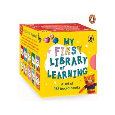 My First Library of Learning: Box set, Complete collection of 10 early learning board books for ...