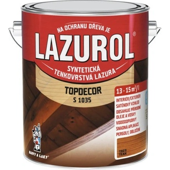 Lazurol Topdecor S1035 4,5 l teak od 1 239 Kč - Heureka.cz