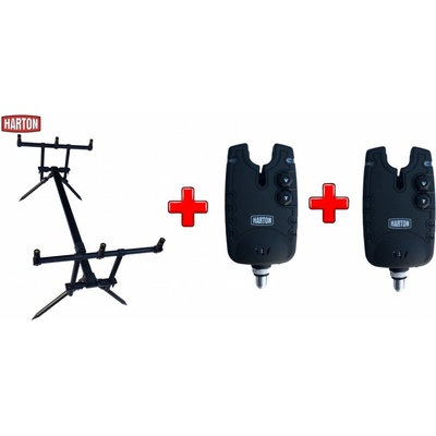 Harton Rod Pod Black Stabil + 2x Hlásič Harton FMX - Heureka.cz