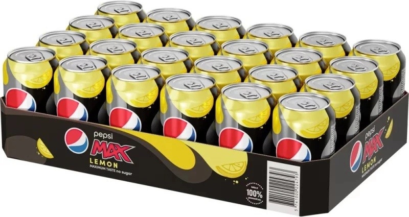 Pepsi Max Lemon 24 x 330 ml - Heureka.cz