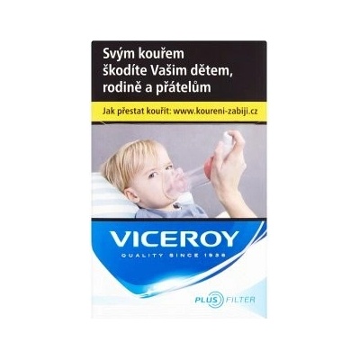 Viceroy Plus Filter Blue cigarety s filtrem 20 ks - Heureka.cz