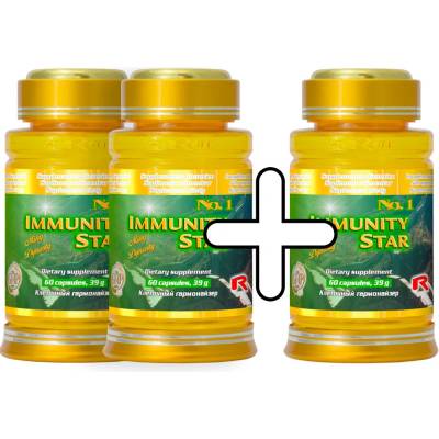 IMMUNITY STAR 60 kapslí 2+1 - Heureka.cz