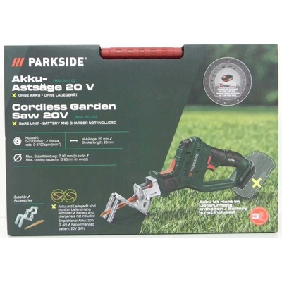Parkside PASA 20-Li C2 - Heureka.cz
