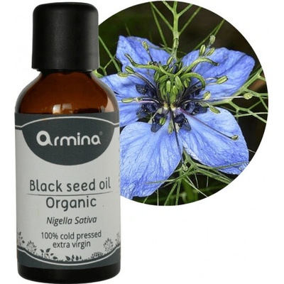 Armina Bio Olej z černého kmínu černuškový olej 100 ml od 355 Kč - Heureka.cz