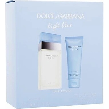 Dolce & Gabbana Light Blue EDT 100 ml + tělový krém 75 ml dárková sada ...