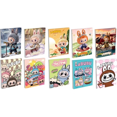 Labubu notes A6 50l štvorčekový - Heureka.sk