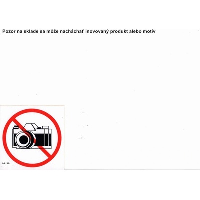 Piktogram Zákaz fotografovania!10x10cm od 0,73 € - Heureka.sk
