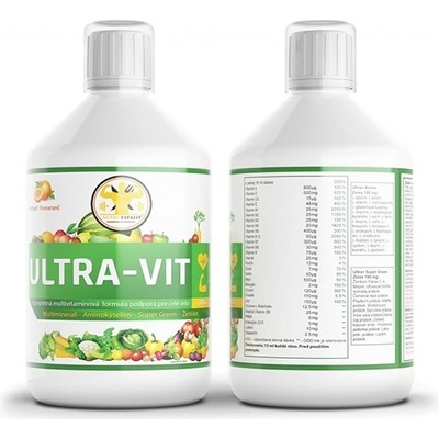 Nutrivitalit Ultra-Vit 500 ml od 15,89 € - Heureka.sk