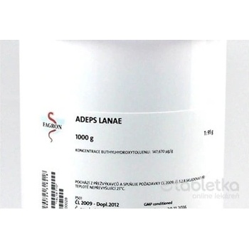 Adeps lanae Fargon v dóze 1000 g - Heureka.sk