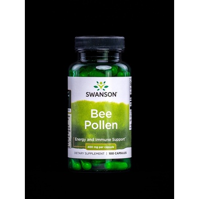 Swanson Bee Pollen Včelí pyl 400 mg 100 kapslí od 172 Kč - Heureka.cz
