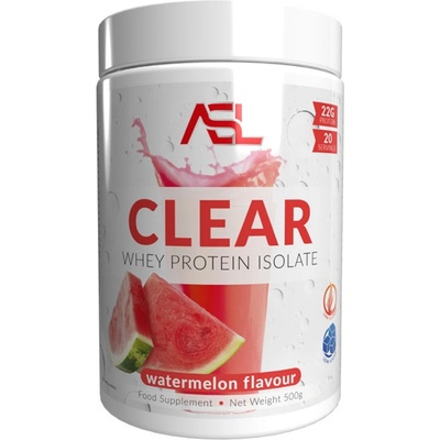 ASL Clear Whey Protein Isolate 500g od 39,9 € - Heureka.sk