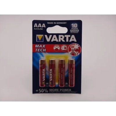 VARTA AAA Max Tech LR03 (4) - Pazaruvaj.com