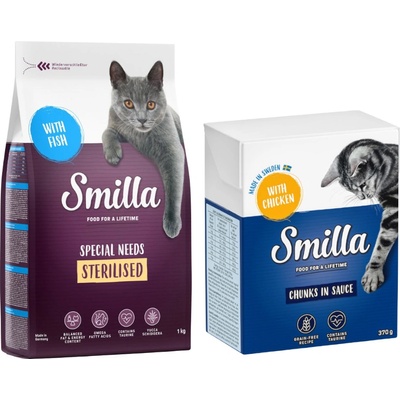 Smilla Adult Sterilised s rybou 1 kg od 119 Kč - Heureka.cz