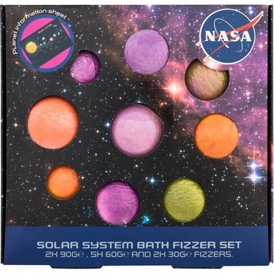 NASA Solar System Bath Fizzer Set bomba do koupele 2 x 90 g + bomba do ...