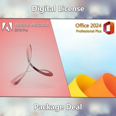 Microsoft Adobe Acrobat Pro 2020 + Office 2024 Pro Plus от 64,99 лв ...