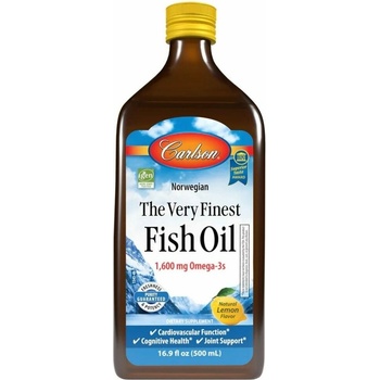 Carlson Labs Norwegian The Very Finest Fish Oil, Lemon 500 ml od 54,99 ...